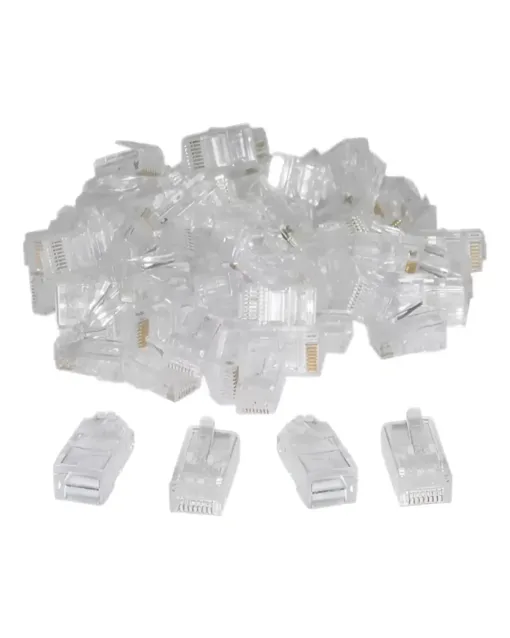 Plugs CAT 5E por 100 unidades - MAFP Tecnología